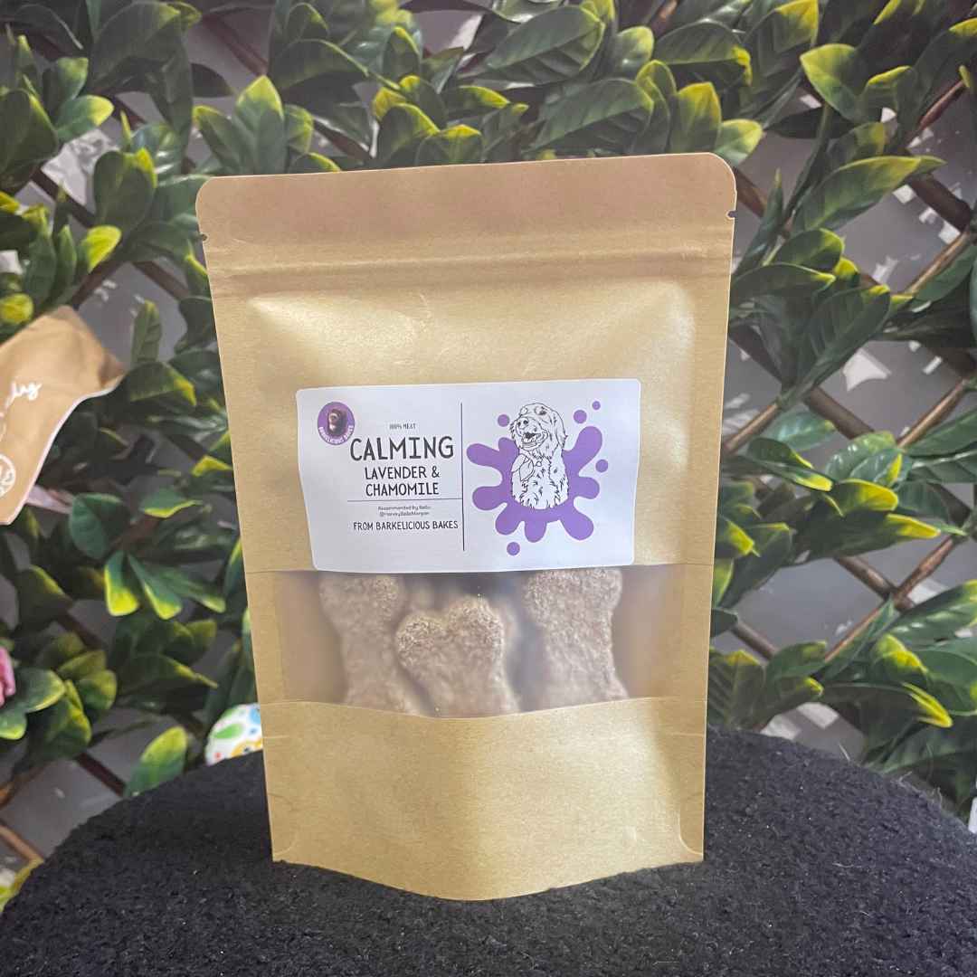 Lavender And Chamomile Natural Homemade Dog Treats | Barkelicious Bakes