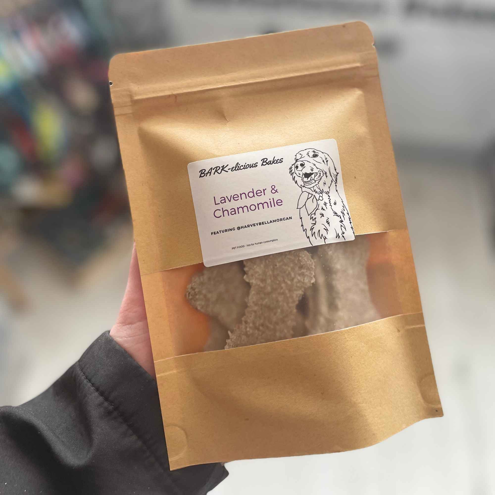 Lavender And Chamomile Natural Homemade Dog Treats | Barkelicious Bakes